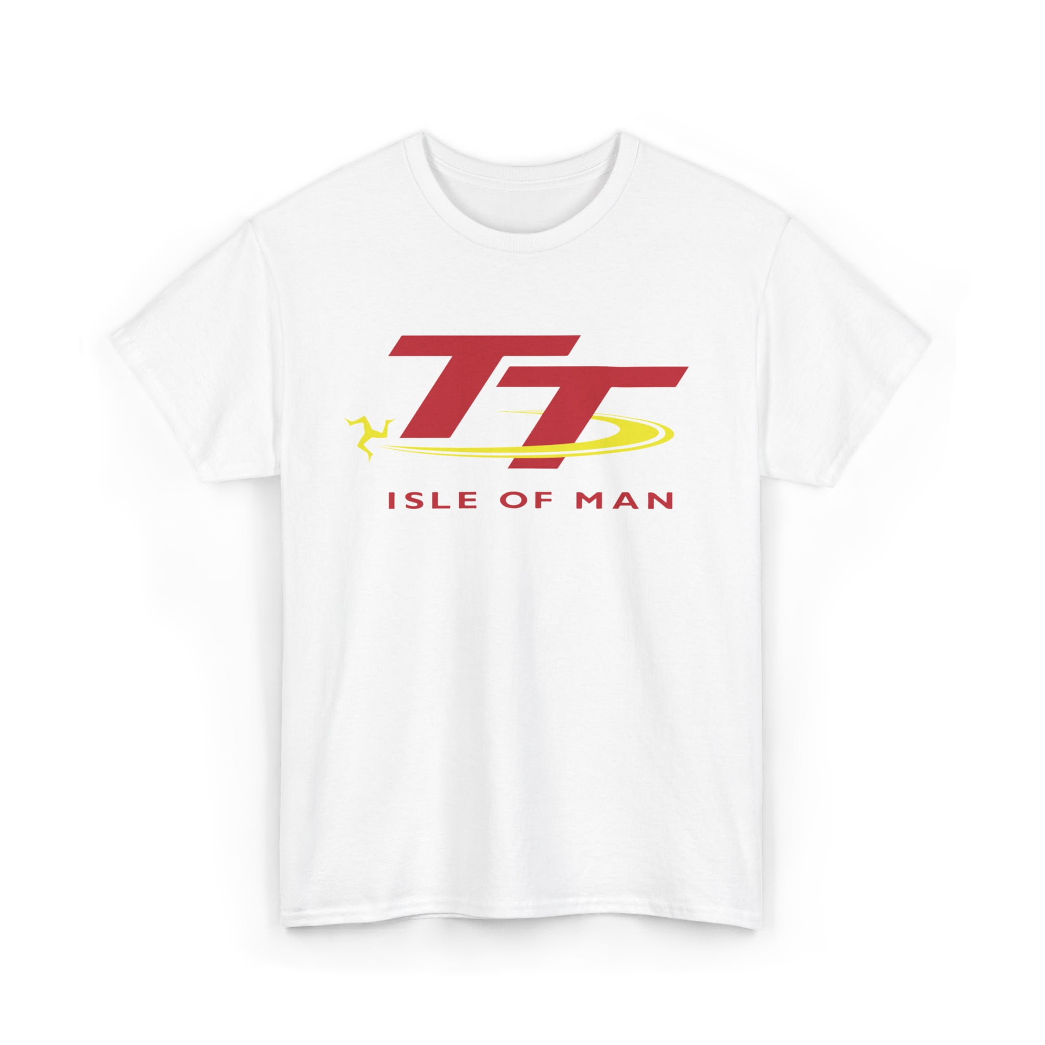 T Shirt Isle of Man TT Race Racing Tourist Logo Black White Navy Grey ...