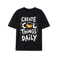 T-Shirt Motivational T-shirt: Create Cool Things Daily - Inspire Your ...