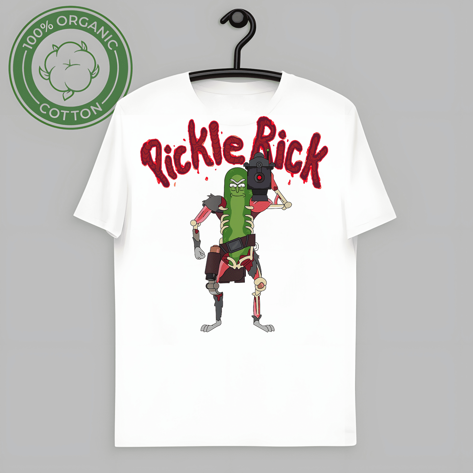 T Shirt Rick and Morty Pickle Rick Laser Slice Type T-Shirt-TH61180 ...