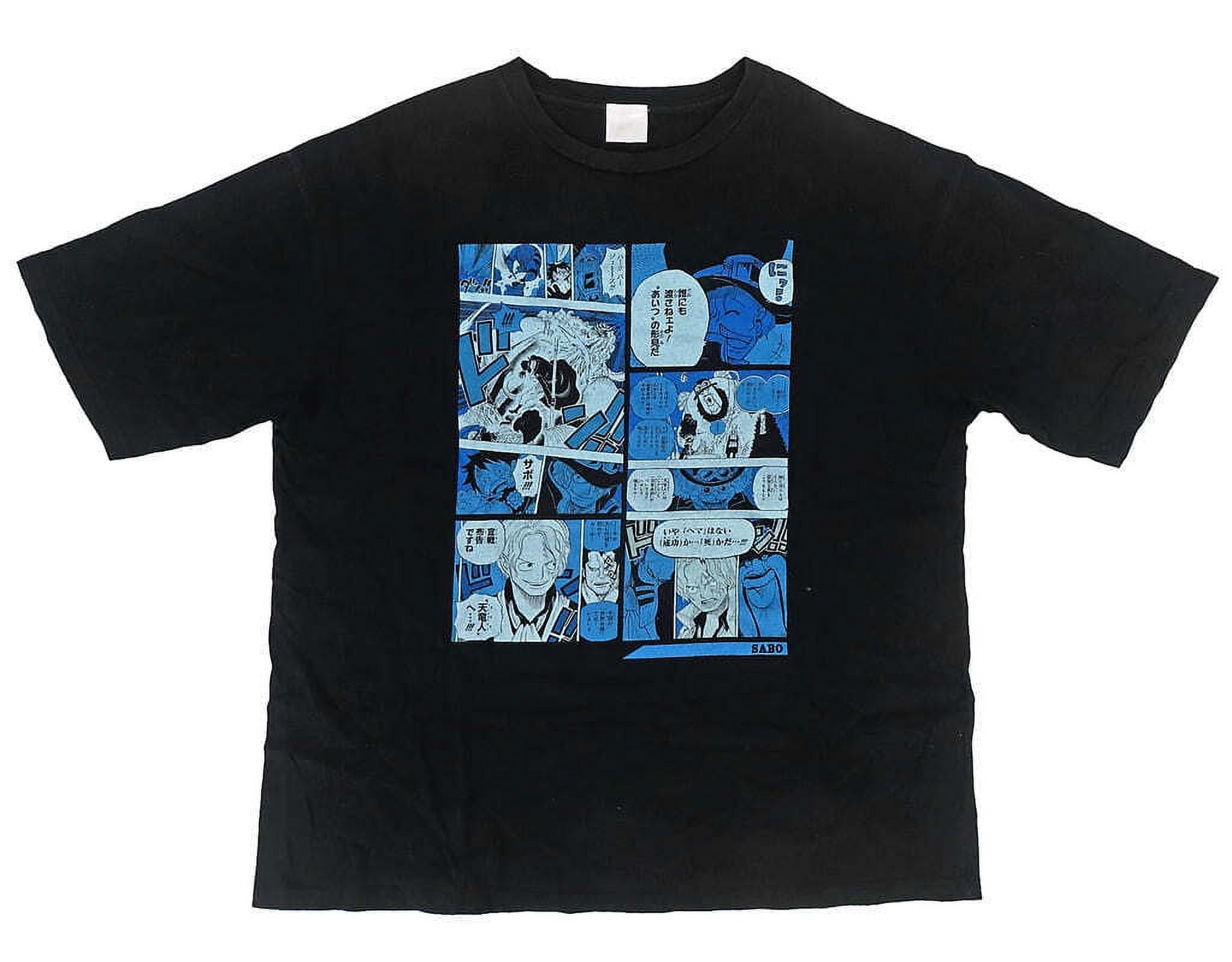 T-Shirt Sabo Big Silhouette Heroes 2023 Black Free Size One Piece ...
