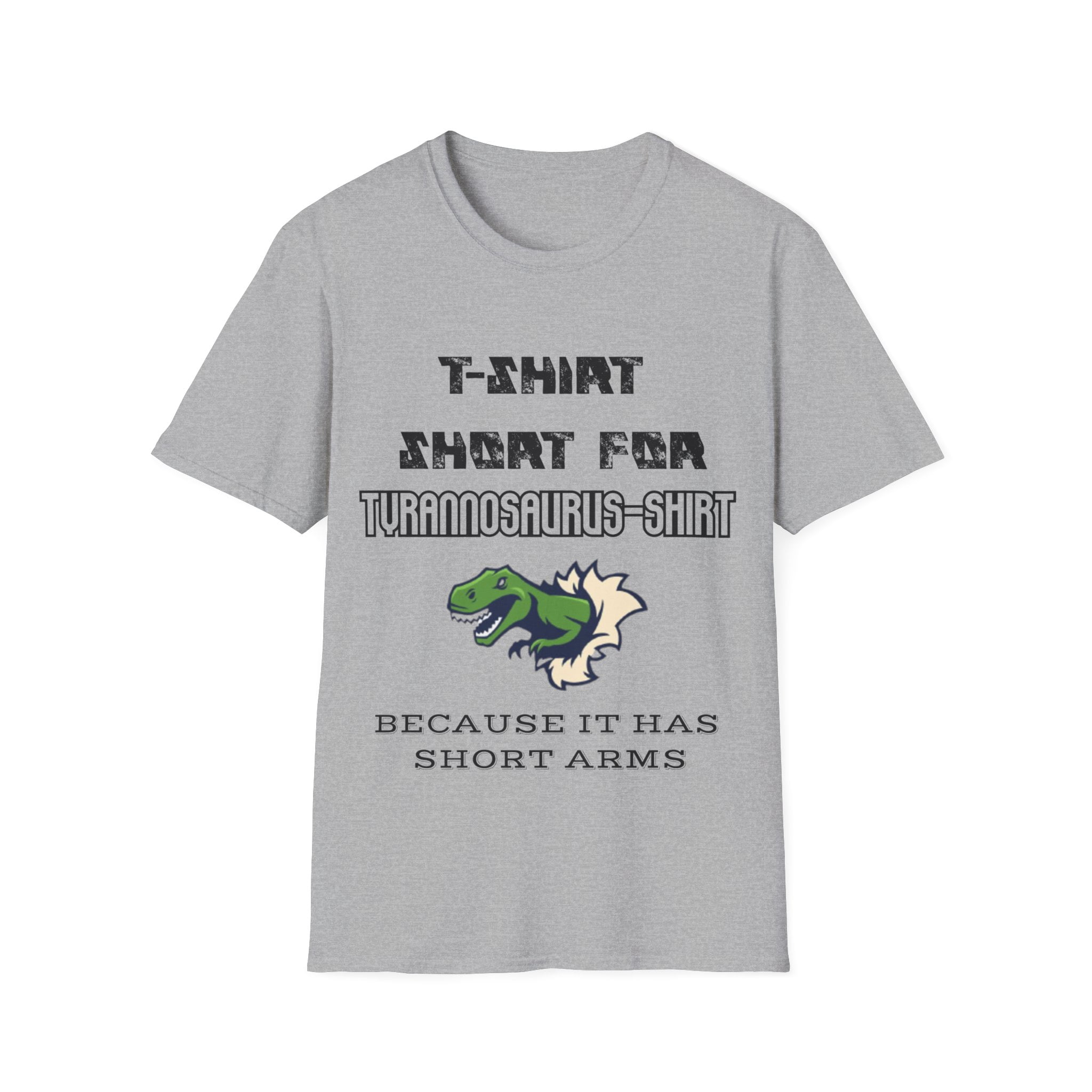 T-Shirt T-Rex Short Arms Funny Novelty Graphic Men Women Art - Walmart.com