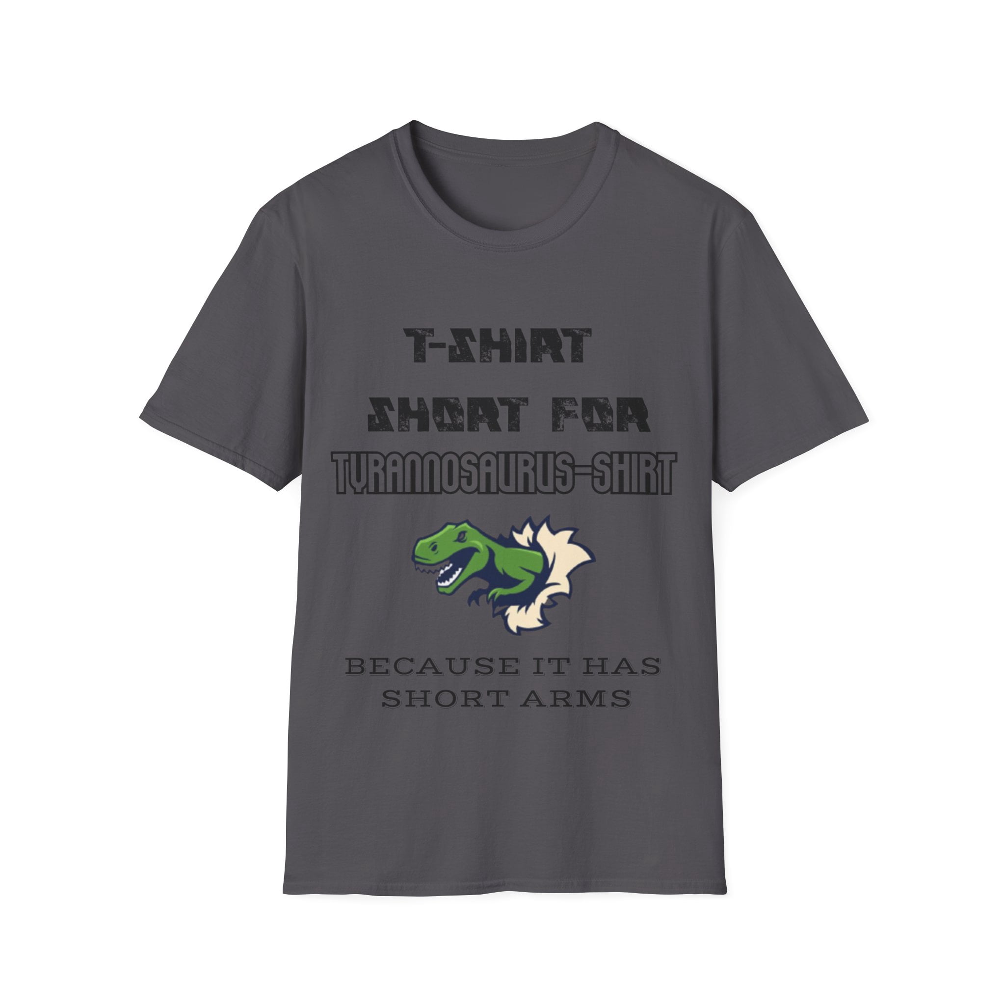 T-Shirt T-Rex Short Arms Funny Novelty Graphic Men Women Art - Walmart.com