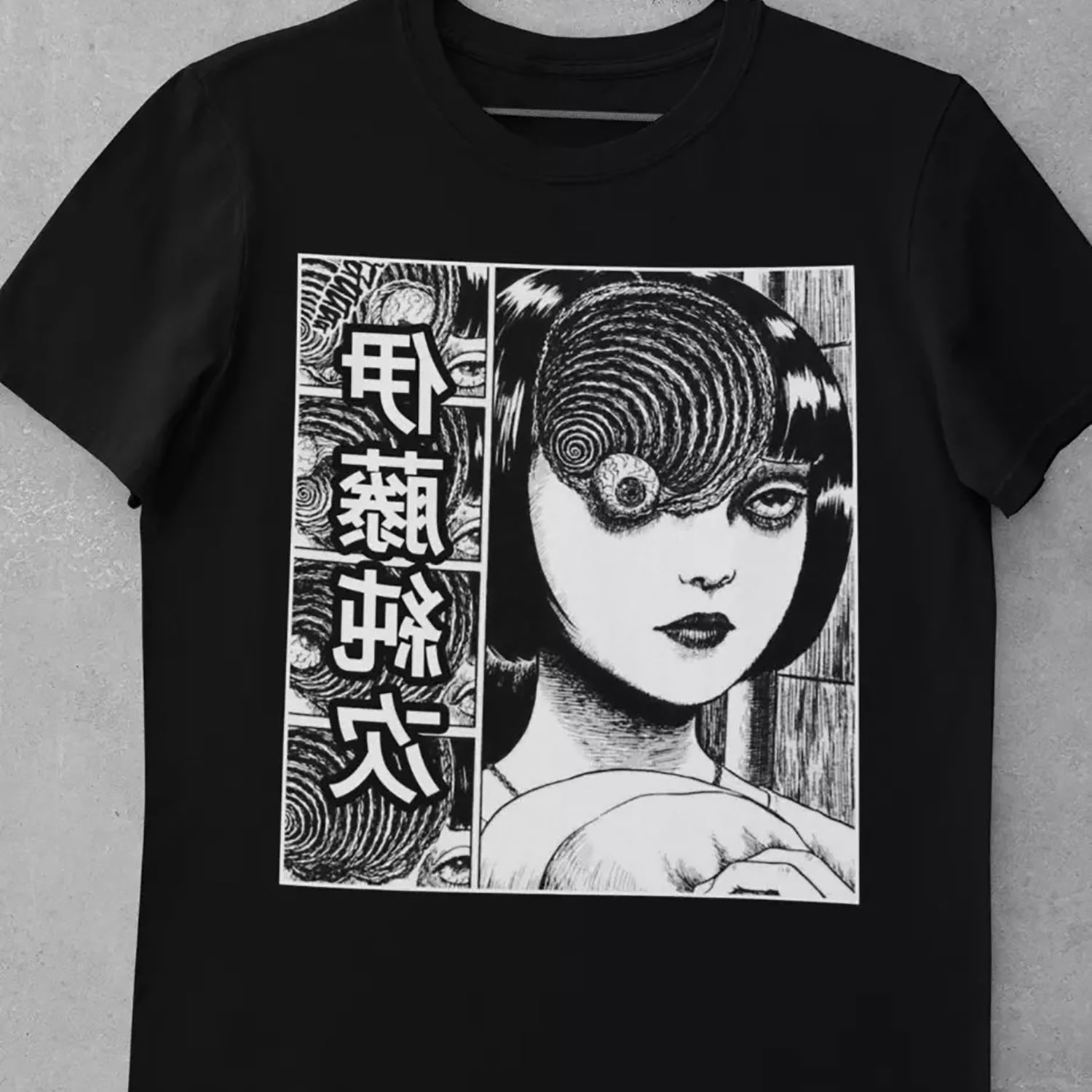 T-Shirt Tomie Junji Ito Uzumaki Horror Anime Manga Japanese Japan Guro ...