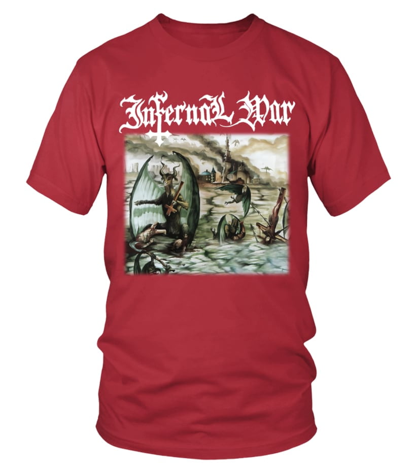 T-Shirt Unisex - Infernal War - Terrorfront - Walmart.com