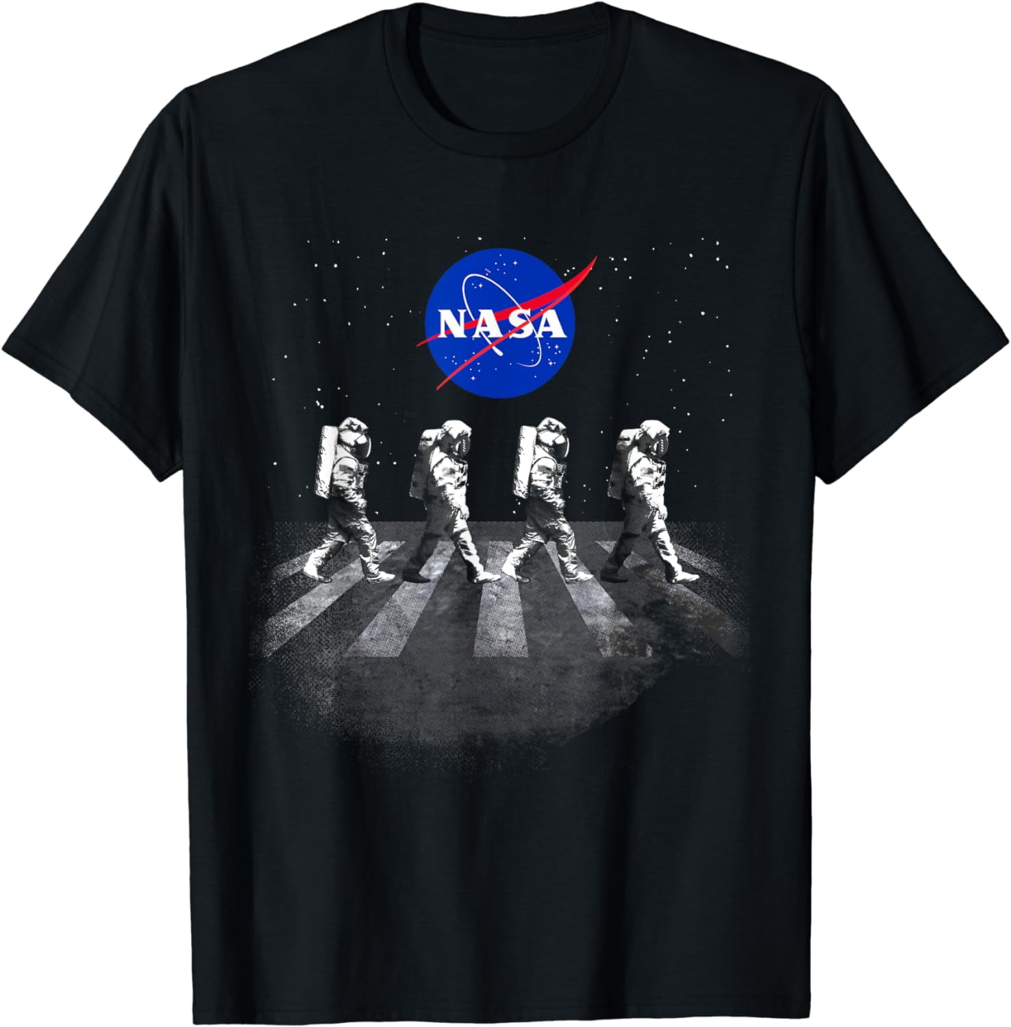 T-Shirt Walking Astronauts in Space - Walmart.com