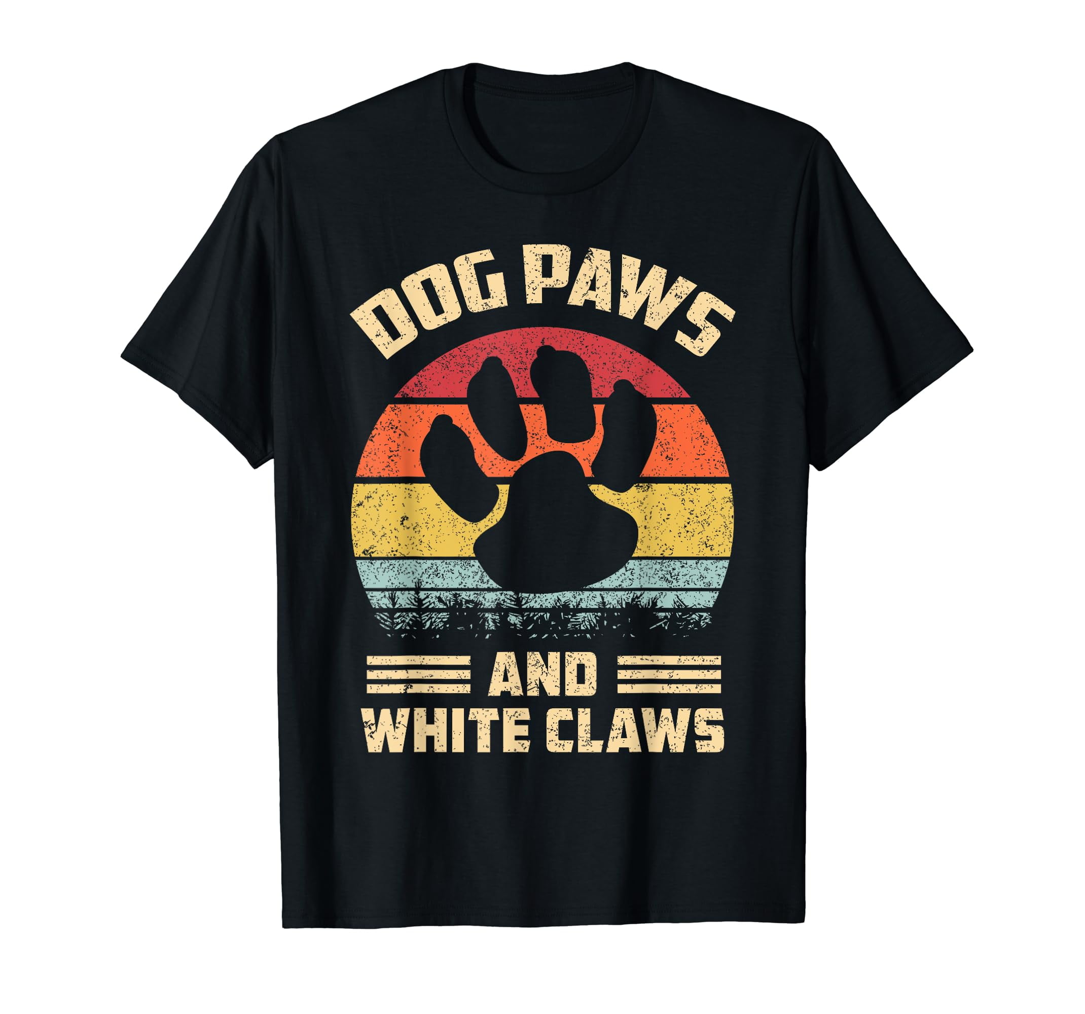 T-Shirt dog paws and claws - Walmart.com