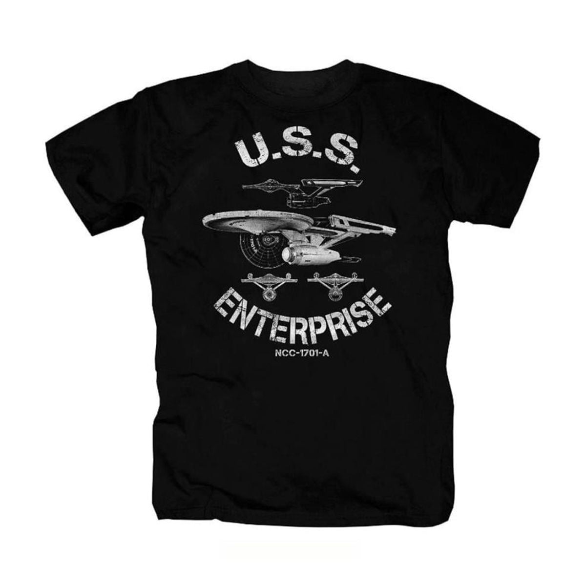 T Shirt men Uss Enterprise Voyager Spock Raumschiff Sci Fi Retro Planet tees tshirt harajuku ...