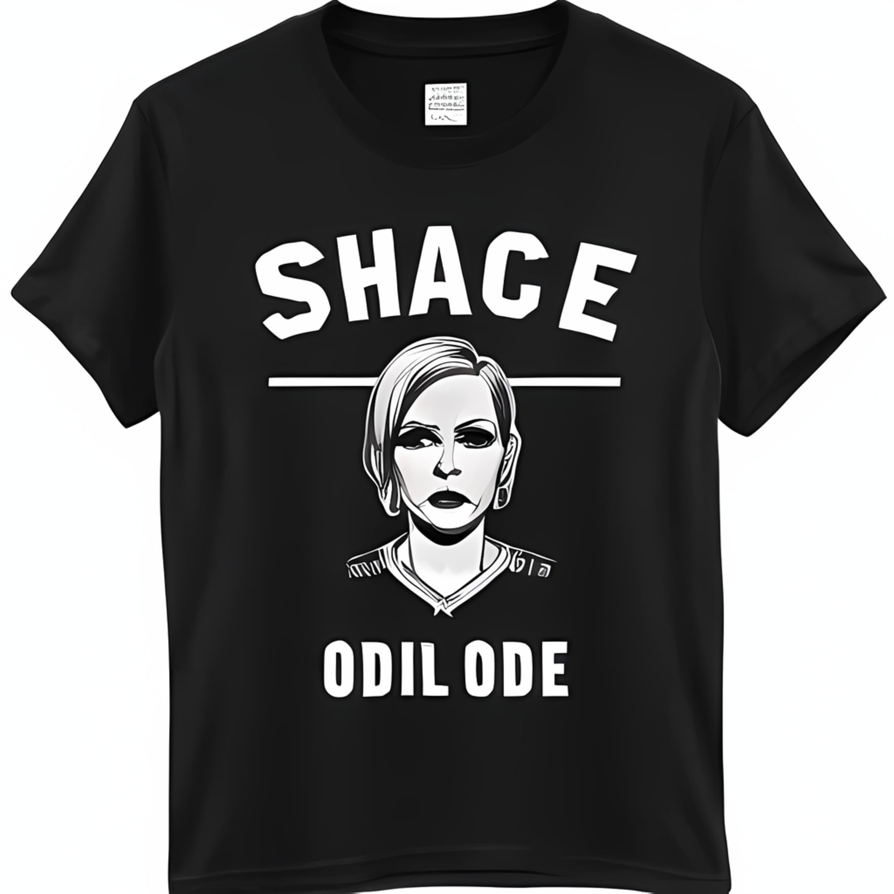 T-Shirt with Unique _MEME curse Design Print ComforGFJ!TABle Fit ...