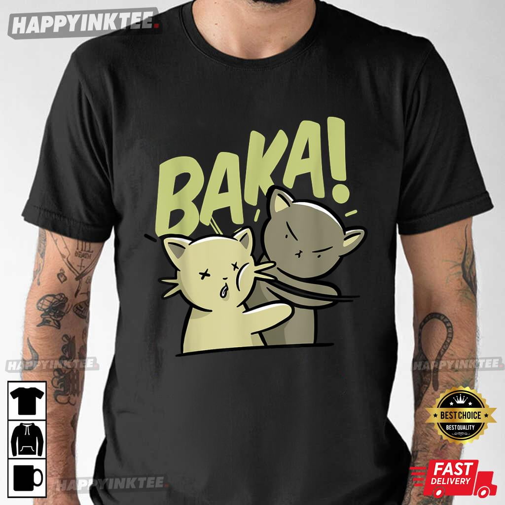 T-Shirts For Special Celebrations, Baka Rabbit Anime Merch Japan Style ...