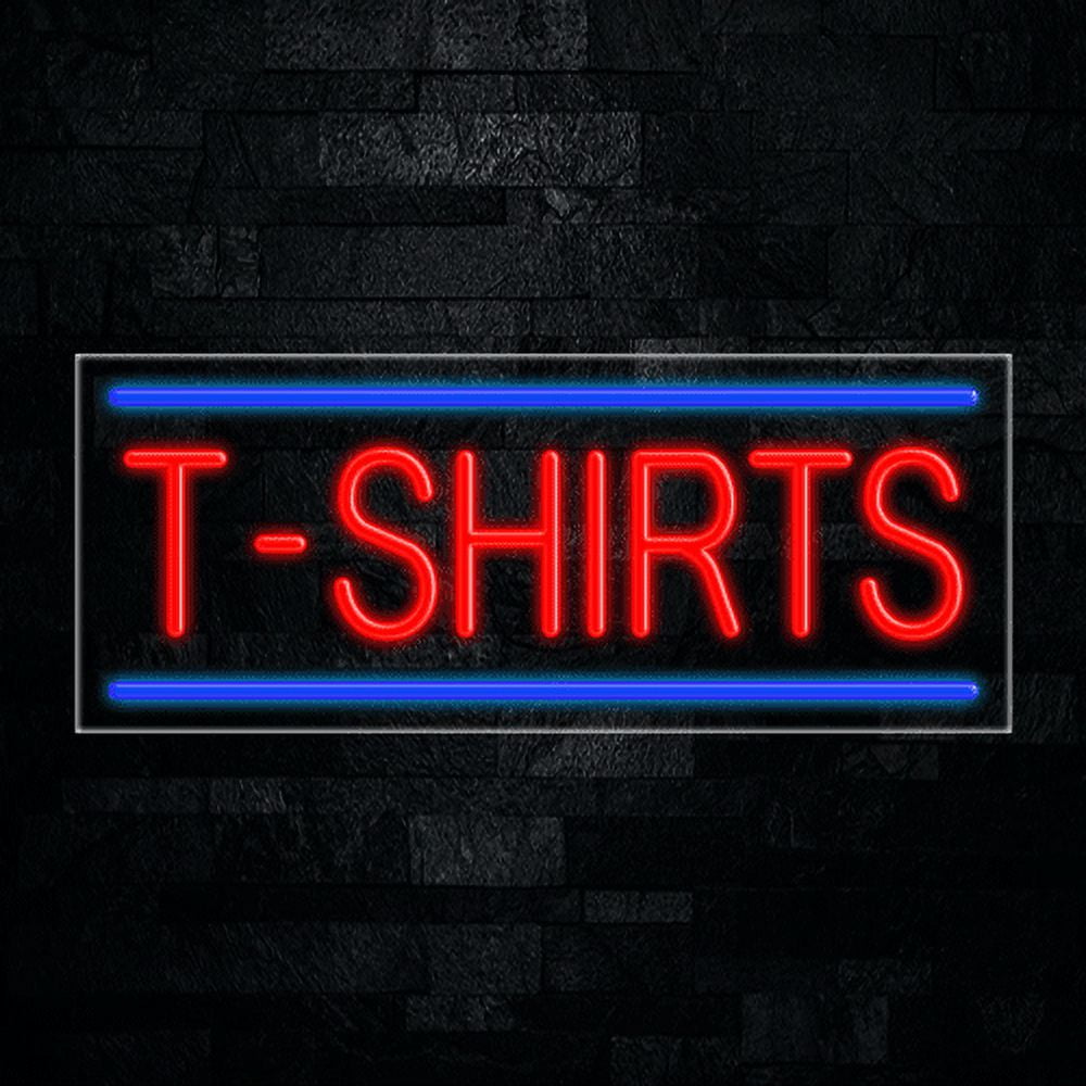 T Shirts-LED Neon Sign 30"L x 12"H #30633 - Walmart.com