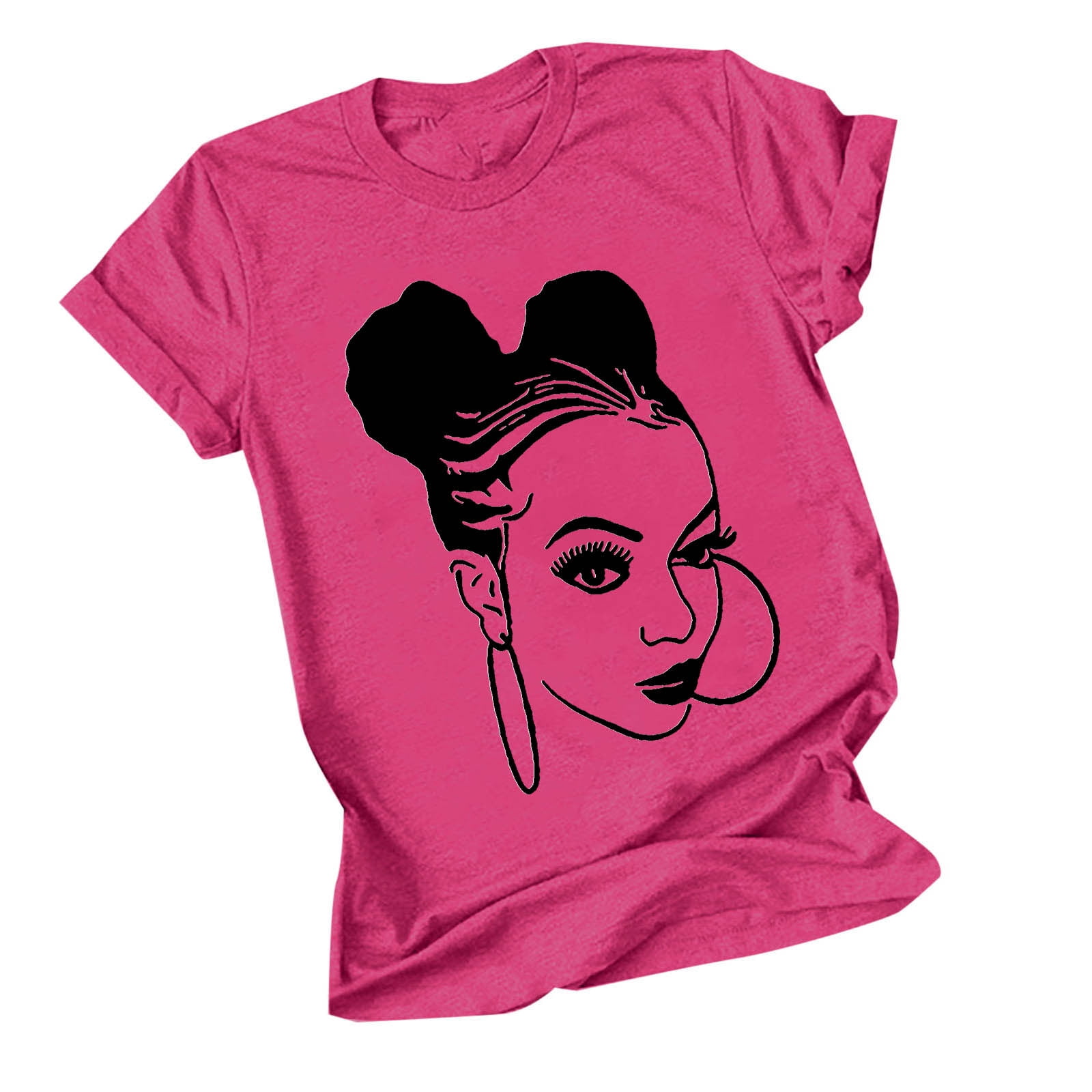 T Shirts for Women by Babysbule Crew Neck, Short Sleeve, Fashion Cute ...