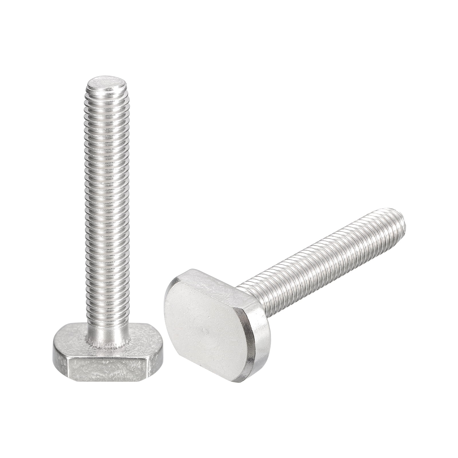 T-Slot Bolts, 2 Pack M10x60mm Drop-in Stud Sliding Bolts 304 Stainless ...
