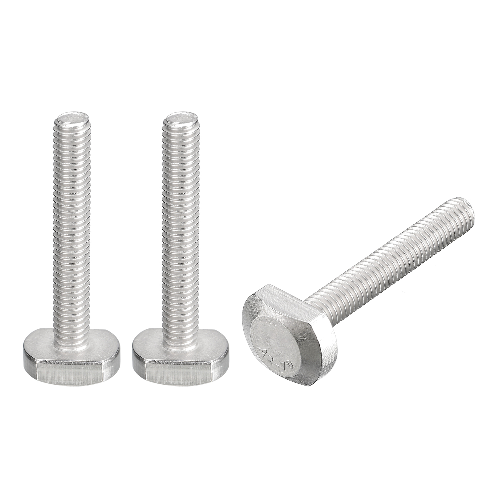 T-Slot Bolts, 3 Pack M6x40mm Drop-in Stud Sliding Bolts 304 Stainless ...