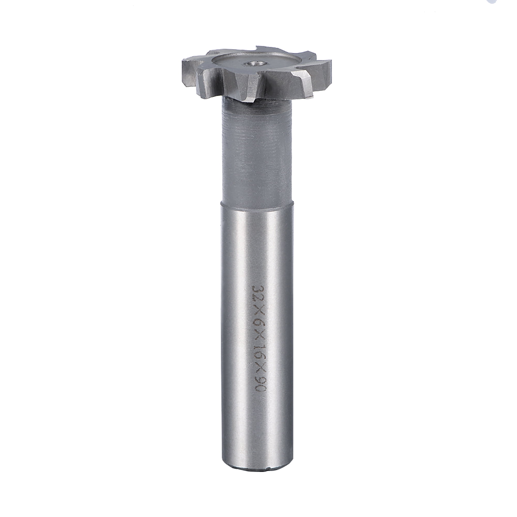 T Slot End Mill Milling Cutter 8 Flutes 32mm Cutting Dia 6mm Depth ...