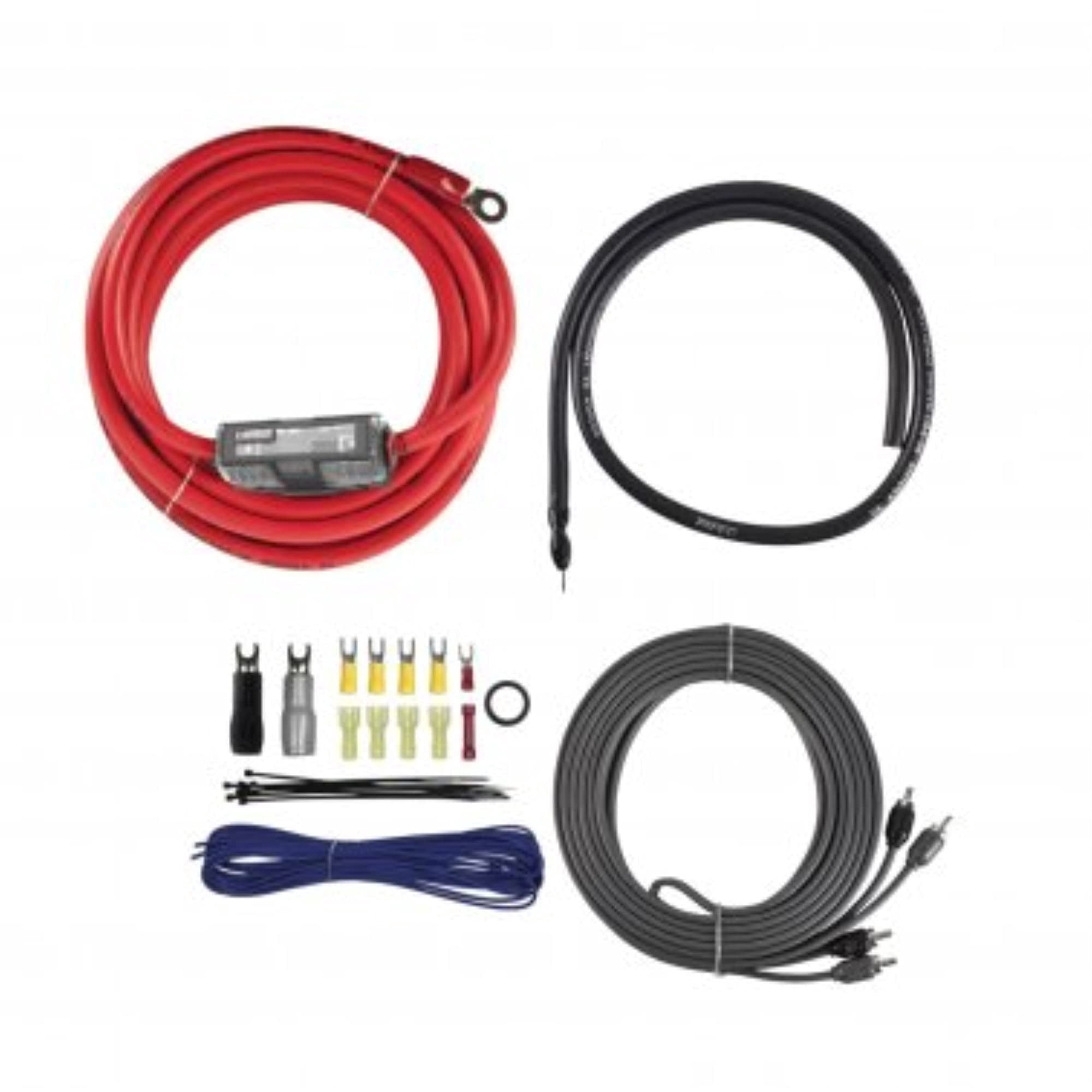 4AWG 1500W AMP KIT WITH RCA - Walmart.com