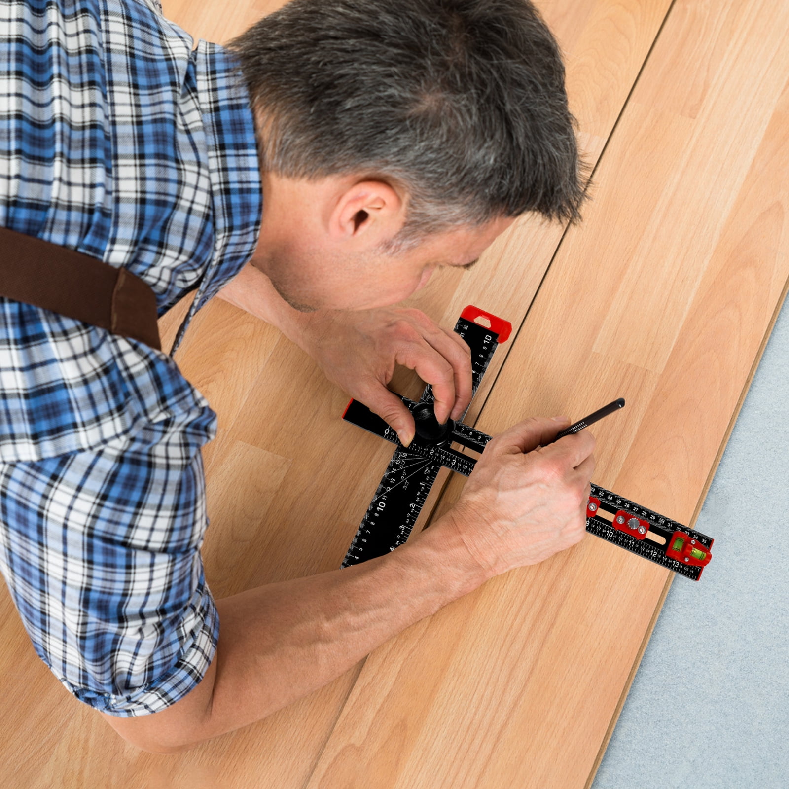 T Square Ruler Multifunctional Drilling Positioning Ruler Professional ...