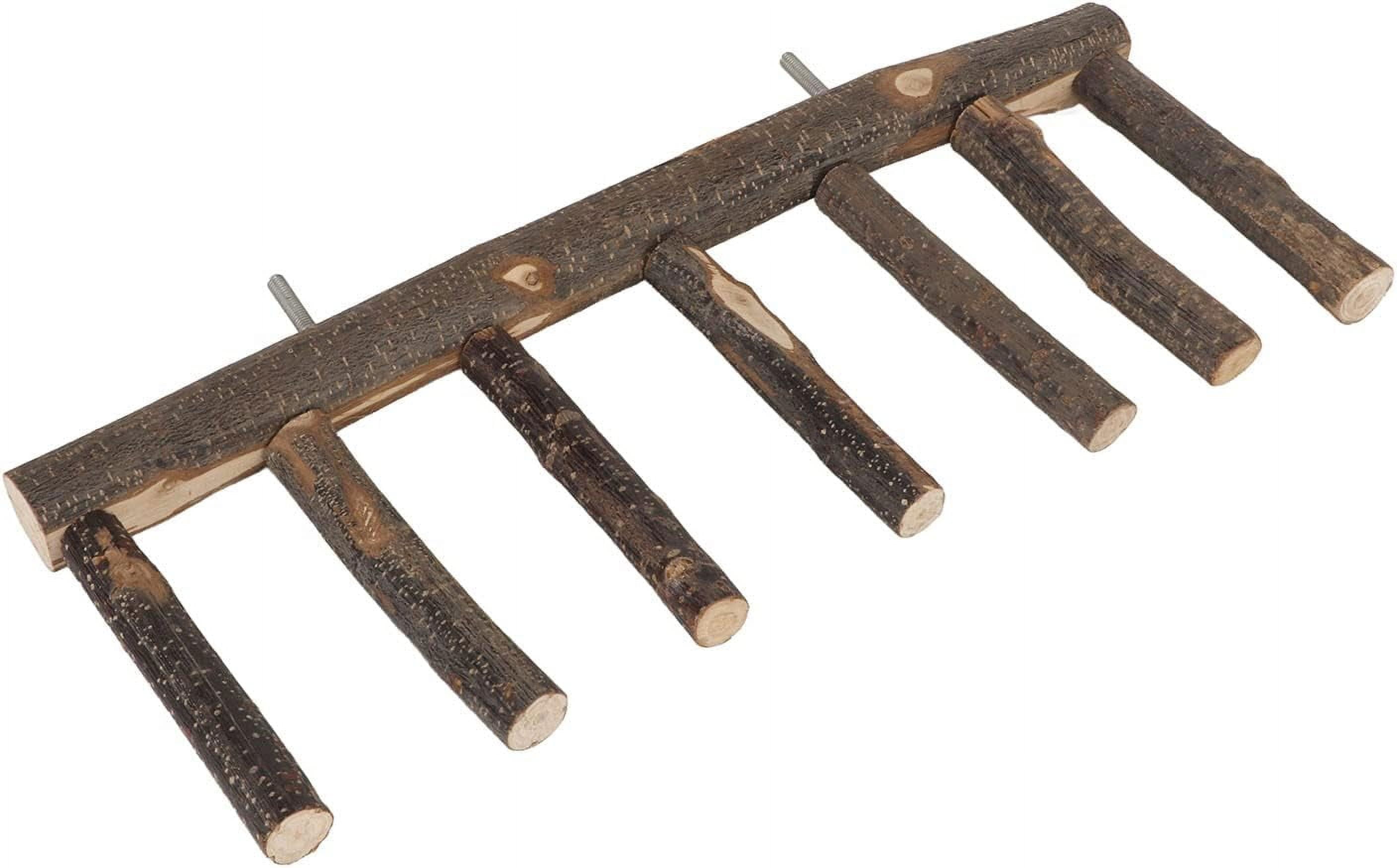 T-T Bird Wooden Ladder Healthy and Stable for Small Medium, Multi Step ...