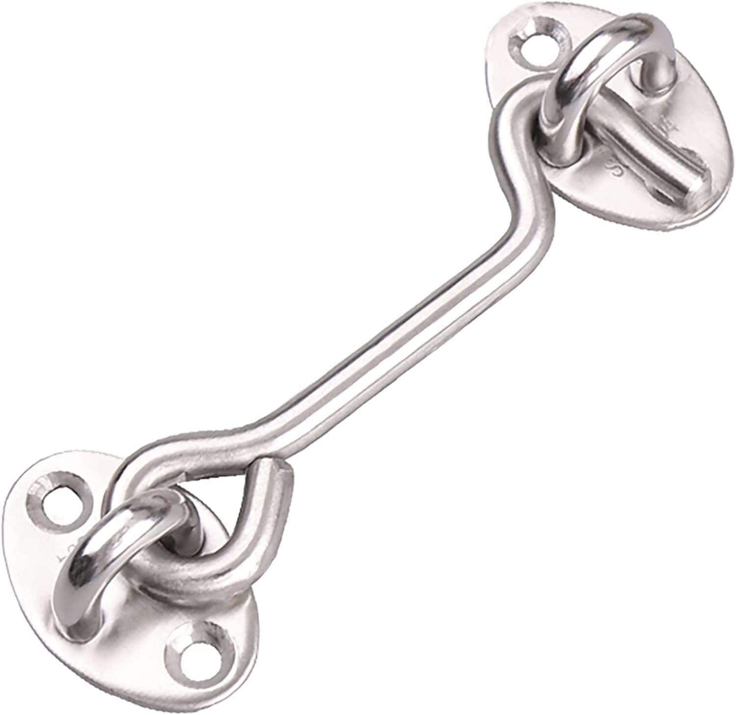 T-T Sliding Door Lock,Door Bolt, Stainless Steel Hook and Eye Latch ...