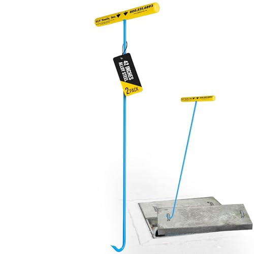 T&T Tools Heavy Duty Handy Hook – Portable 42 Inch with 3/8" Round Pump ...