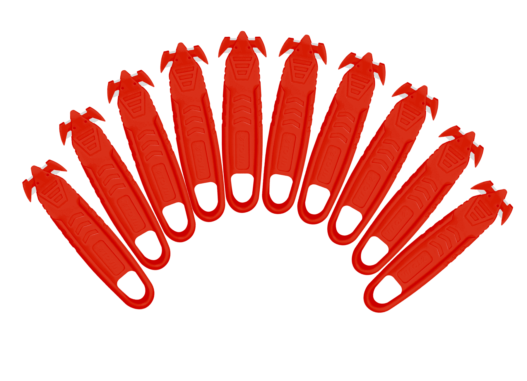 T TOVIA Safety Box Cutter, Film Slitter, Package Opener for Cardboard ...