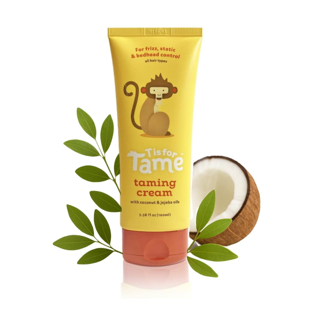 T is for Tame TMA2 - Hair Taming Cream for Kids, All-Natural for Frizz ...