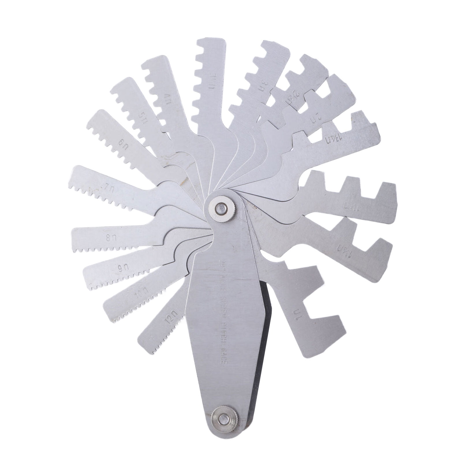 T Thread Gauge 29 Degree Screw Gauge Screw Measuring Tool for ...