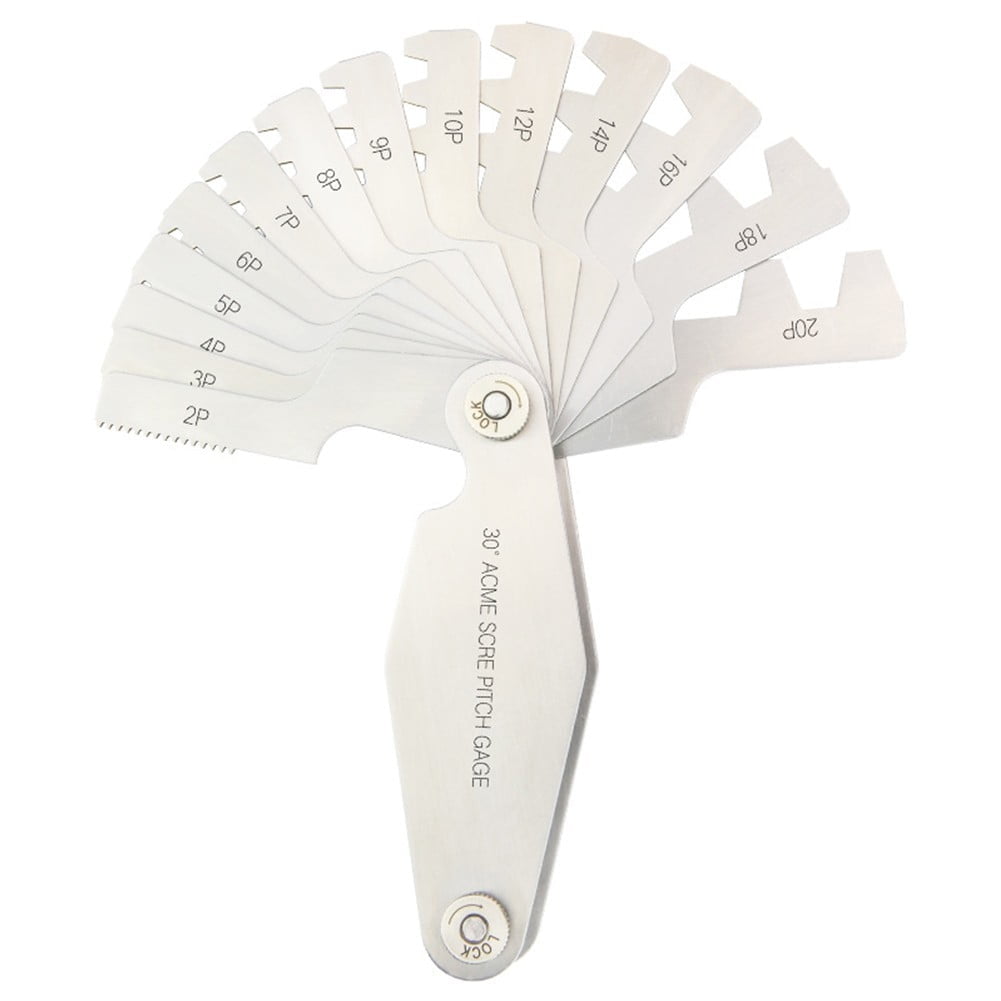 T Thread Gauge ACME TR30 Optional Screw Pitch Measuring Tool Screw ...