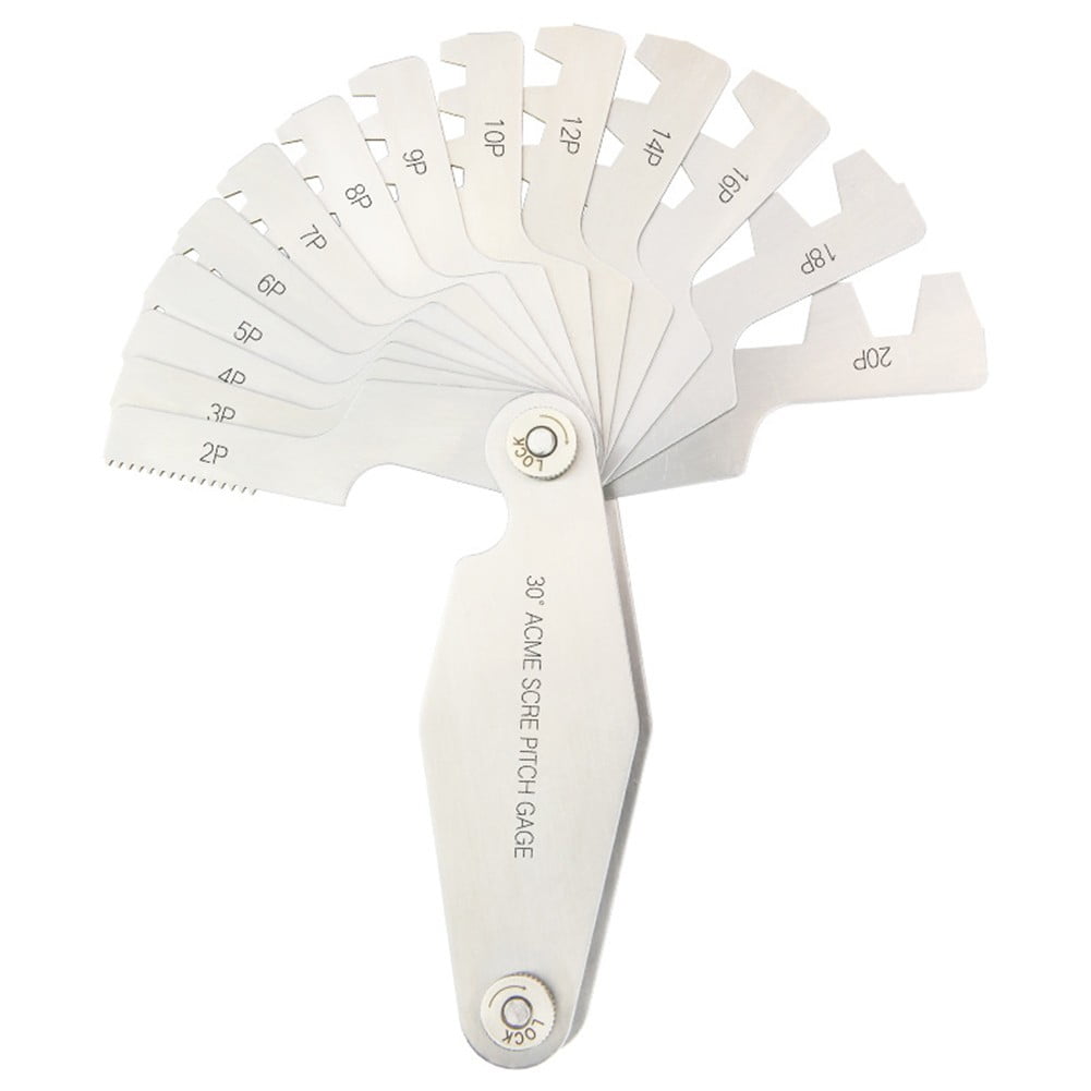T Thread Gauge AcmE TR30 Optional Screw Pitch Measuring Tool Screw ...