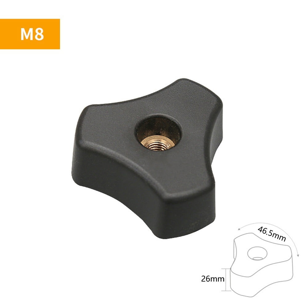 T-Track Accessories M8 T-Slot Slider T-Track Jig Screw Nut Handle ...
