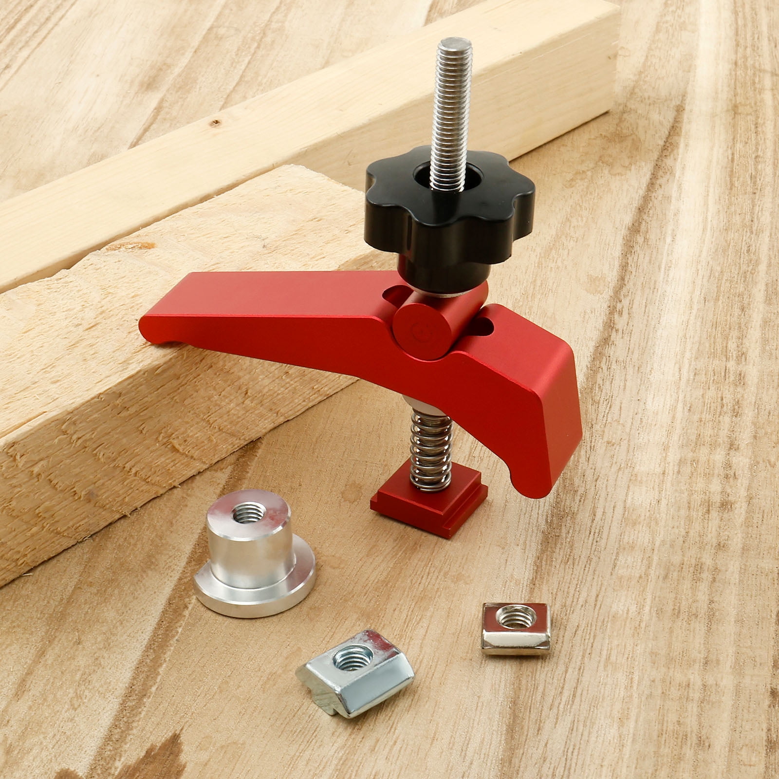 T Track Hold Down Clamp Aluminum Alloy T Track Clamp Kit Practical ...