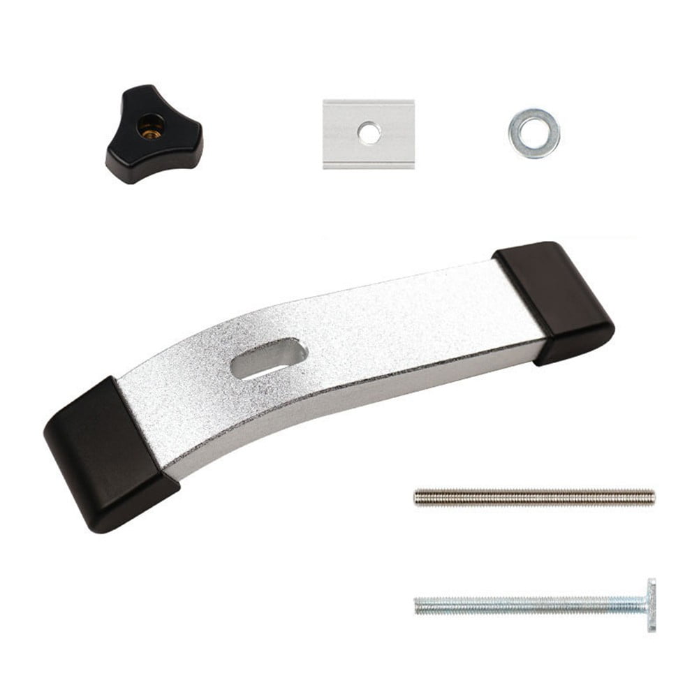 T-Track Hold Down Clamp with T Bolts Silder Aluminum Alloy Woodworking ...