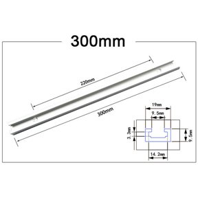 DUBOIS 36-Inch Aluminum Multi T-Slot Track | Universal Workbench T ...
