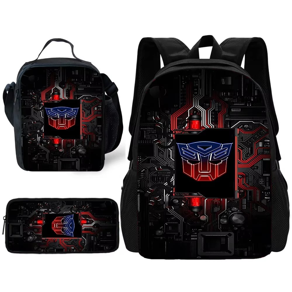 SALQGBUW T-Transformers backpack outdoor bag 3 in 1 bookbag shoulder ...