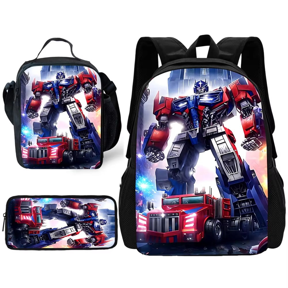 SALQGBUW T-Transformers backpack outdoor bag 3 in 1 bookbag shoulder ...