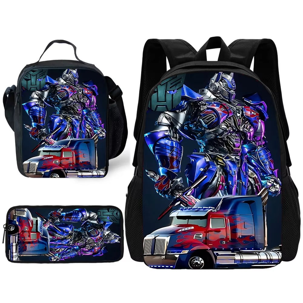 SALQGBUW T-Transformers backpack outdoor bag 3 in 1 bookbag shoulder ...