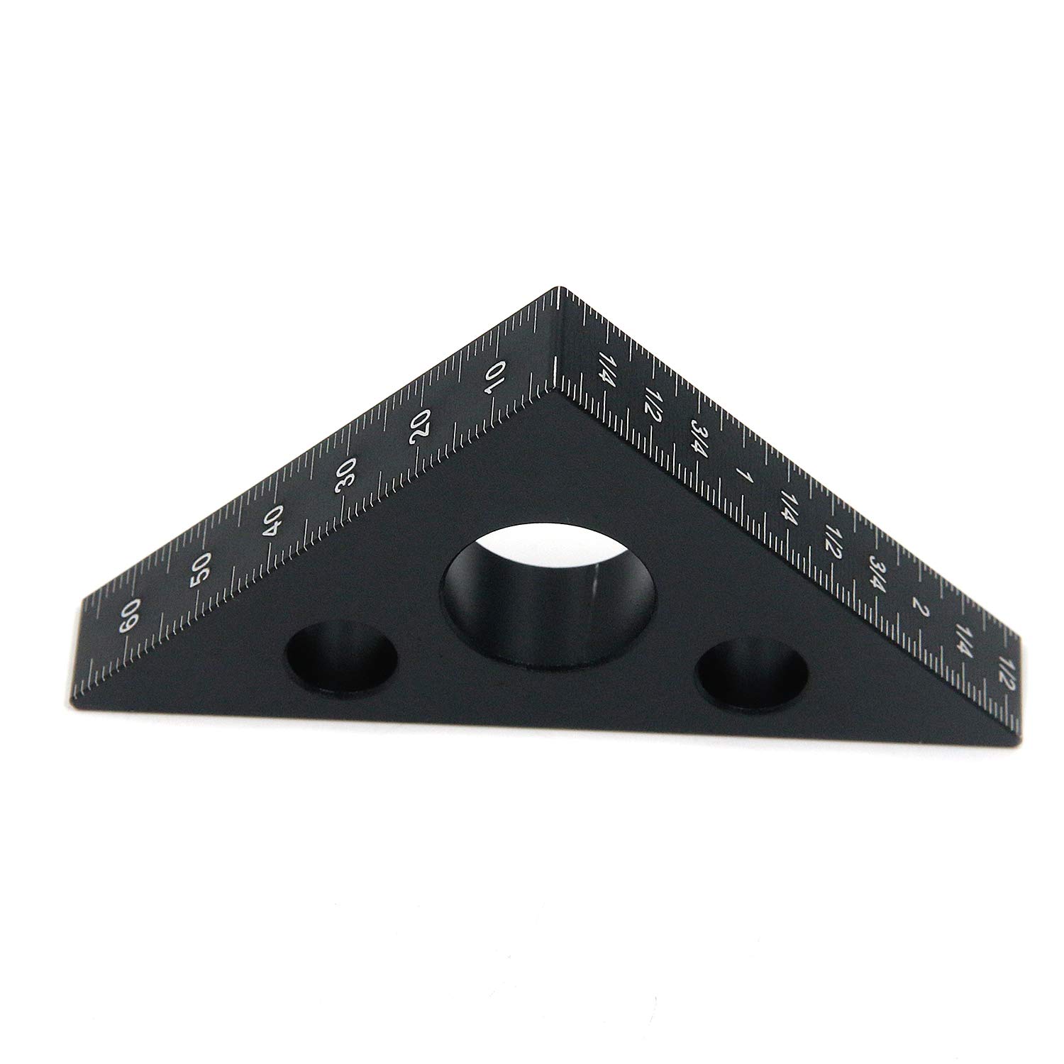 T Tulead Carpenter Square Triangle Ruler Aluminum Alloy Woodworking ...