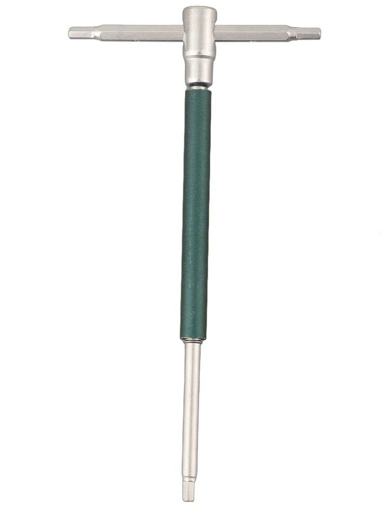 T Type Highspeed Rotating Wrench Hexagonal Sliding Rod Tool Long 210Mm ...