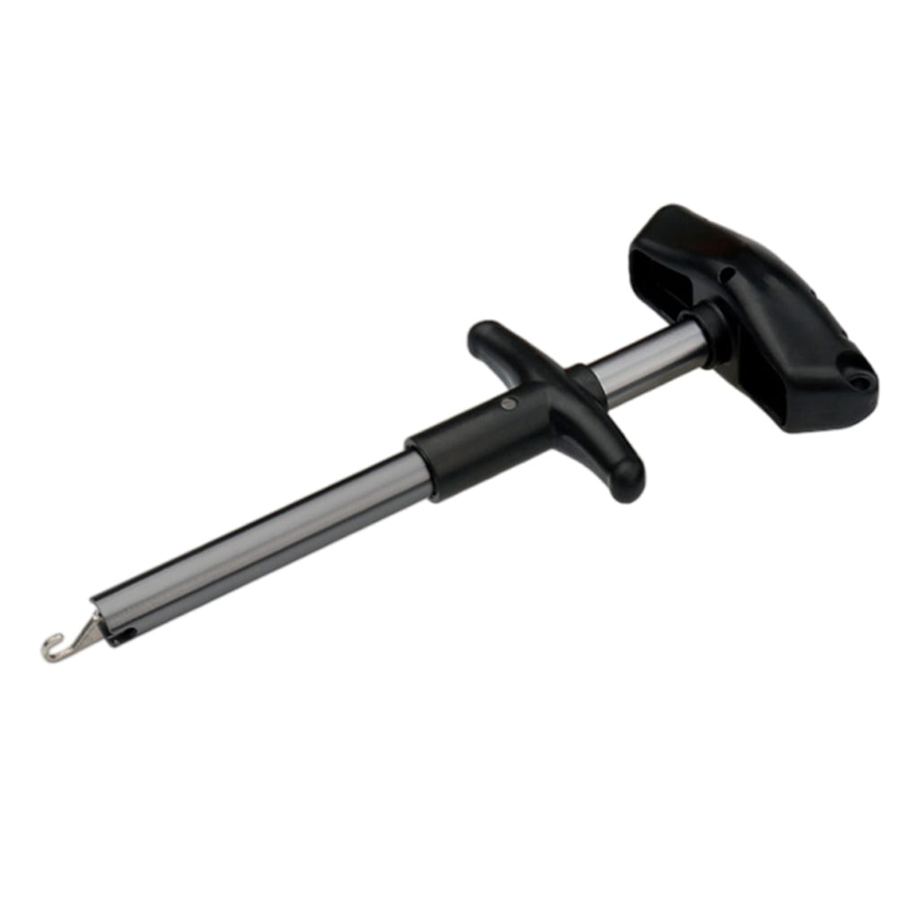 T Type Hook Remover Aluminum Tube Hook Detacher Portable Hook Separator ...