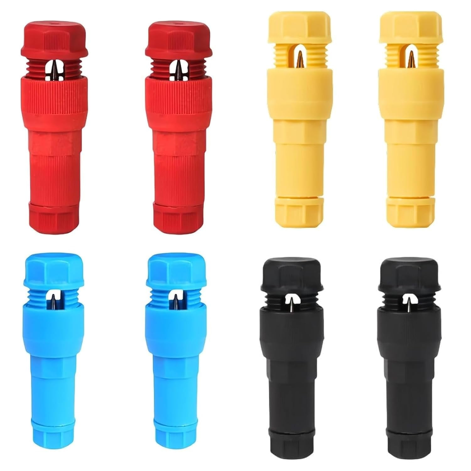 T-Type Piercing Terminal, 8/24/48PCS Quick Splice Wire Terminals, Wire ...