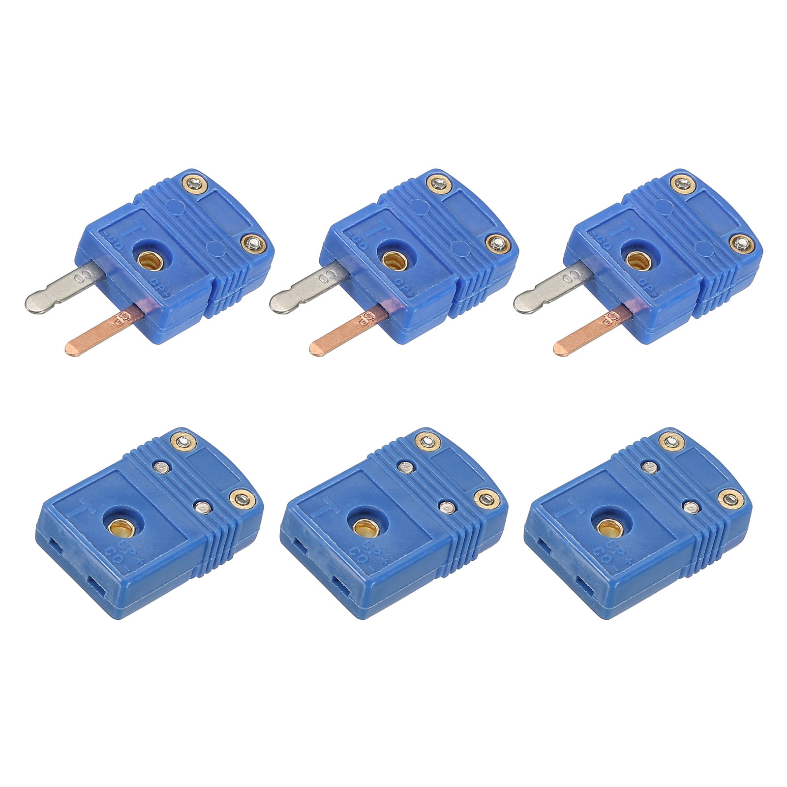 T Type Thermocouple Wire Connectors Male Female Plug Adapter High ...