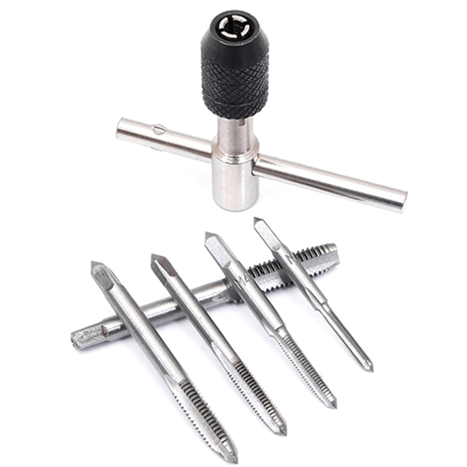 T Type Thread Tap Reamer Metric Screw Tap Hand Taps Drill Bit Set Screw ...