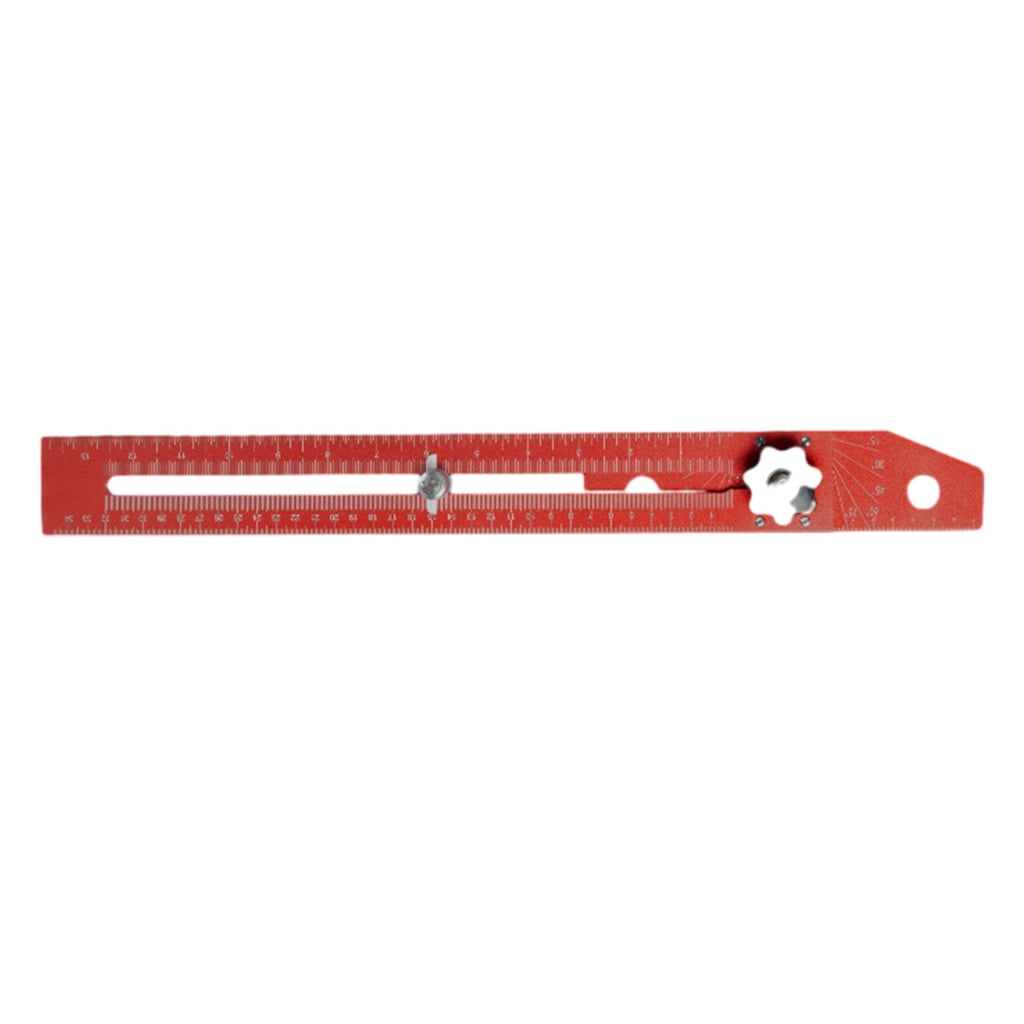 T Type Woodworkers Edges Rule Protractors Woodworking Ruler Angles ...
