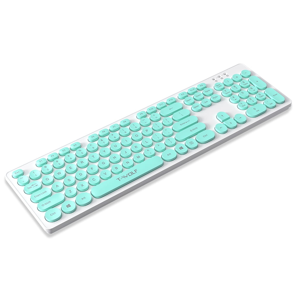 T-WOLF Keyboard suit,Mouse Combo TF770 Keycap Mute Wide Mute Wide ...