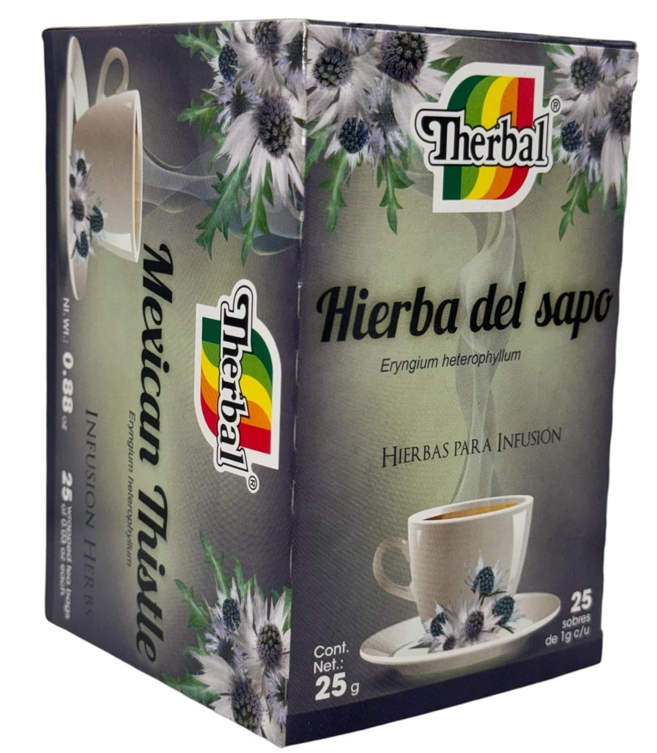 Té de Hierba del Sapo (Mexican Thistle Tea) - 25 Bags - 100% Natural ...
