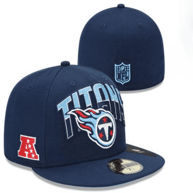 T_ ennessee-Titans men's brand new deep blue spitz NFL 59FIFTY fitted ...