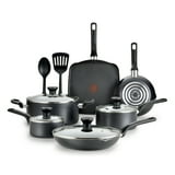 T-fal 12-Piece Non-Stick Cookware Set, Pro-Glide, Thermo-spot ...