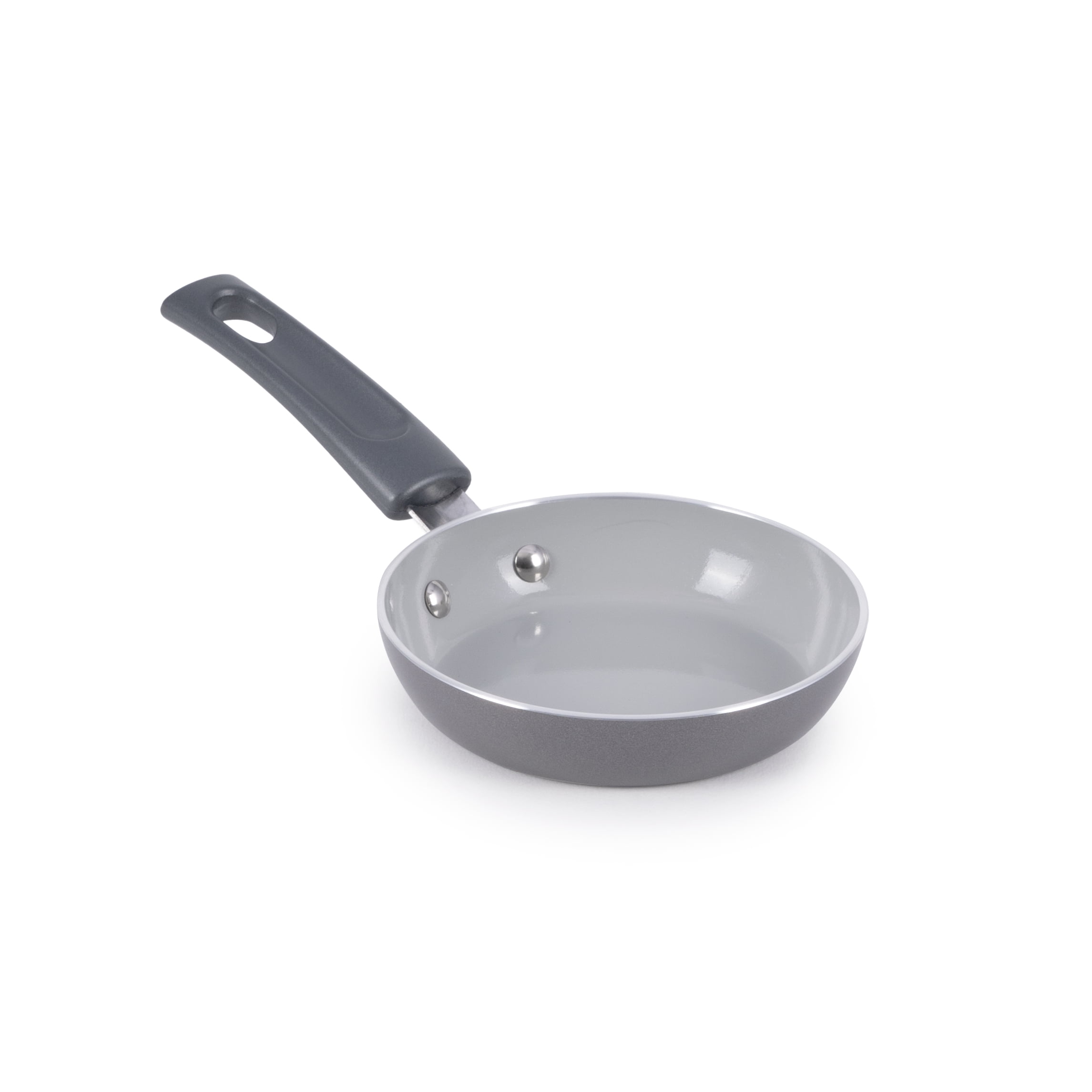 T-fal Easy Care Ceramic Non-Stick Cookware, 4.5 Inch One Egg Wonder, Stone Grey - Walmart.com