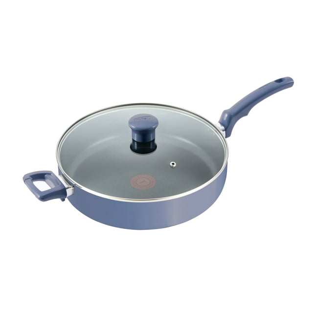 T-fal Kitchen Solutions Cookware, 5 Quart Non-Stick Jumbo Cooker With ...