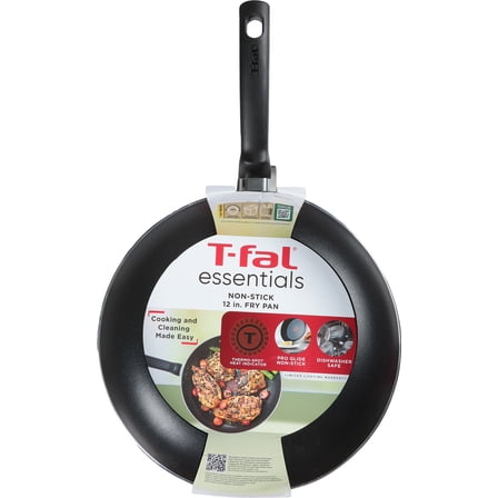 T-Fal 3-Piece Nonstick Fry Pan Set with Titanium Coating and Thermo ...
