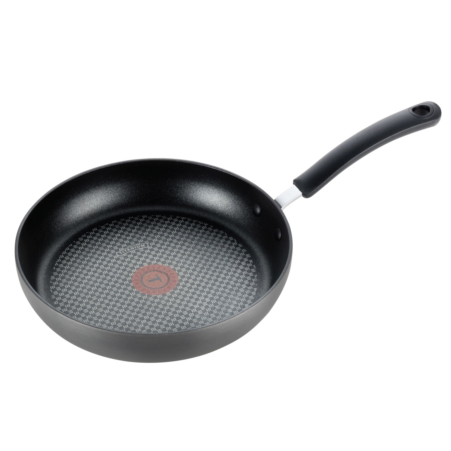 T-fal Ultimate Hard Anodized 10.25 inch Fry Pan, Titanium Non-Stick ...